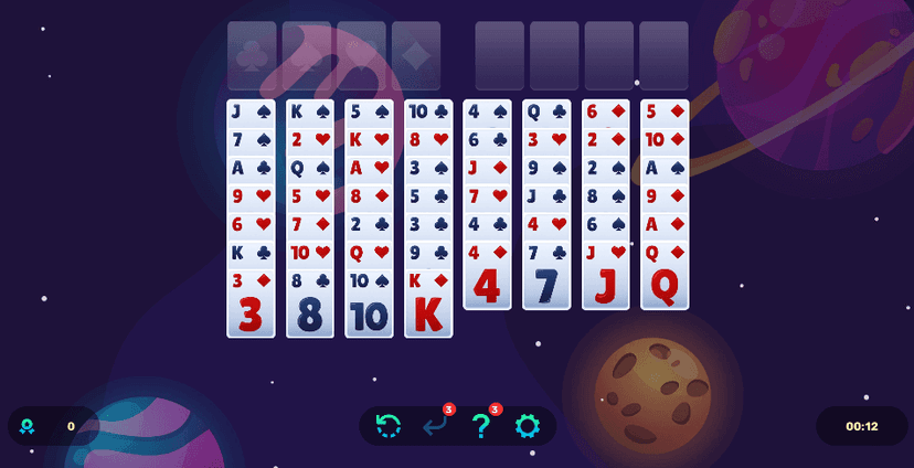 Freecell Solitaire Card Game | 100% Free Online | No Download